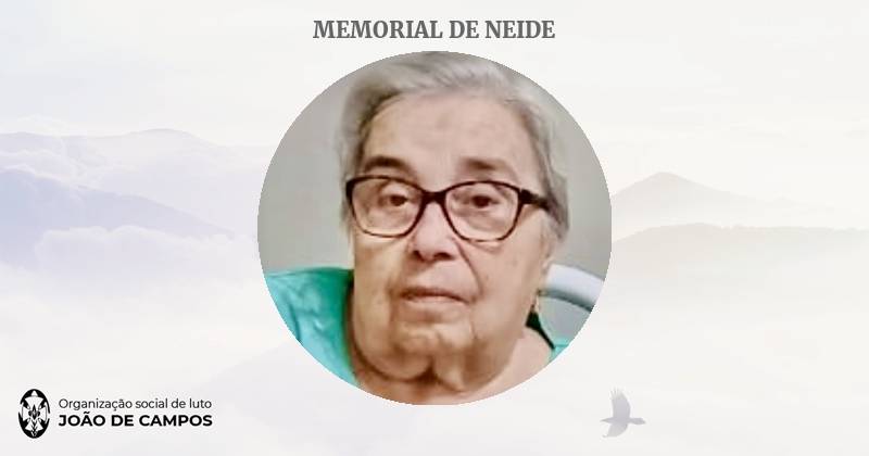 Memorial de NEIDE APARECIDA DE FREITAS GODOY - João de Campos