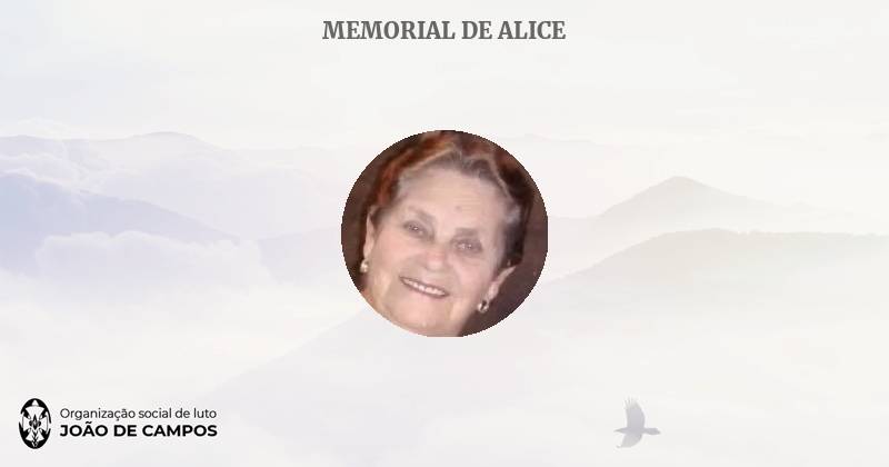 Memorial de ALICE FRANCO DA SILVEIRA CARDOSO - João de Campos